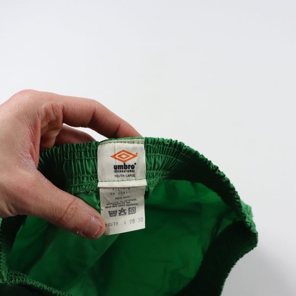 Umbro | Bottoms | 8s New Umbro Youth Nylon Soccer Shorts Green | Poshmark